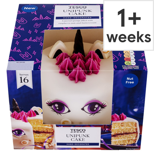 Tesco Unipunk Cake Cake | Really Good Culture
