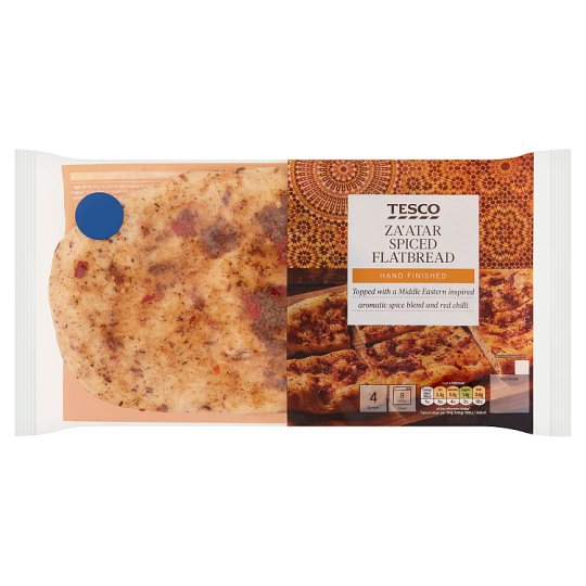 Tesco Zaatar Spiced Flatbread 200G | Really Good Culture